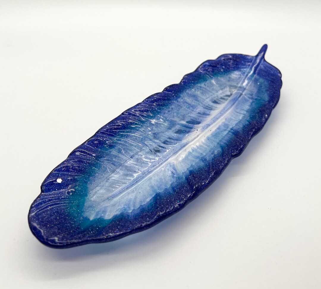 Feather Resin Tray DIY Craft Kit - Etsy