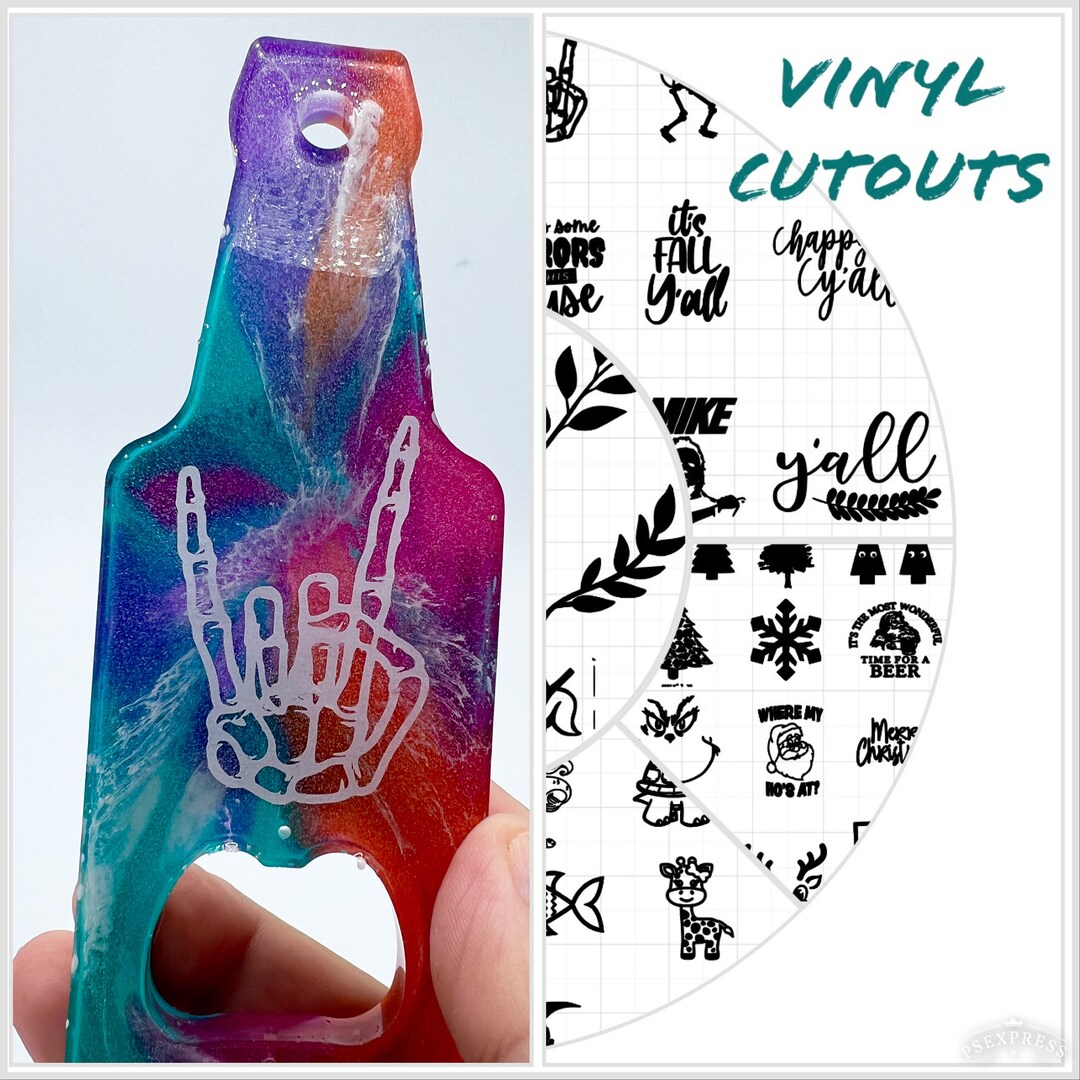 Add a Vinyl Sticker Cutout to Your Project! - Etsy