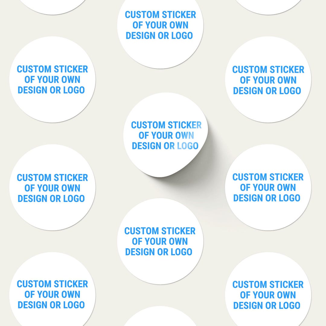 Custom Stickers of Your Design | Logo Sticker | Party Favors ...