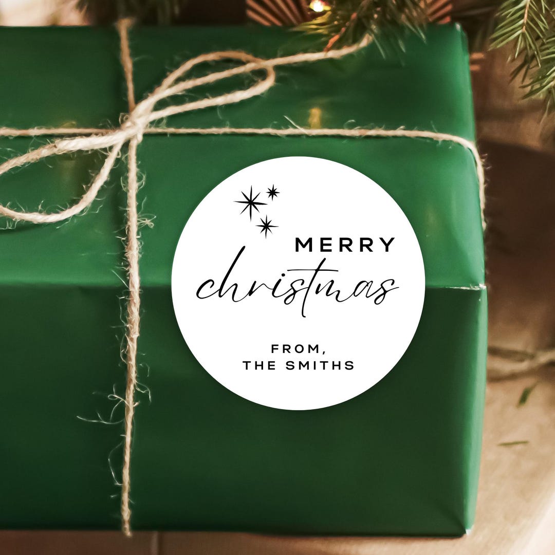Merry Christmas Stickers | Christmas Gifts, Christmas Presents, Holiday ...