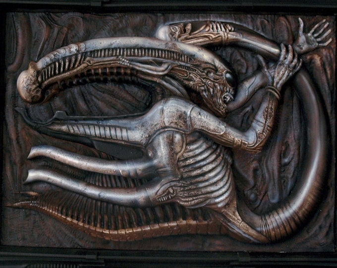 H.R. Giger Necronom IV 3D Sculpture Wall Hanger - Etsy