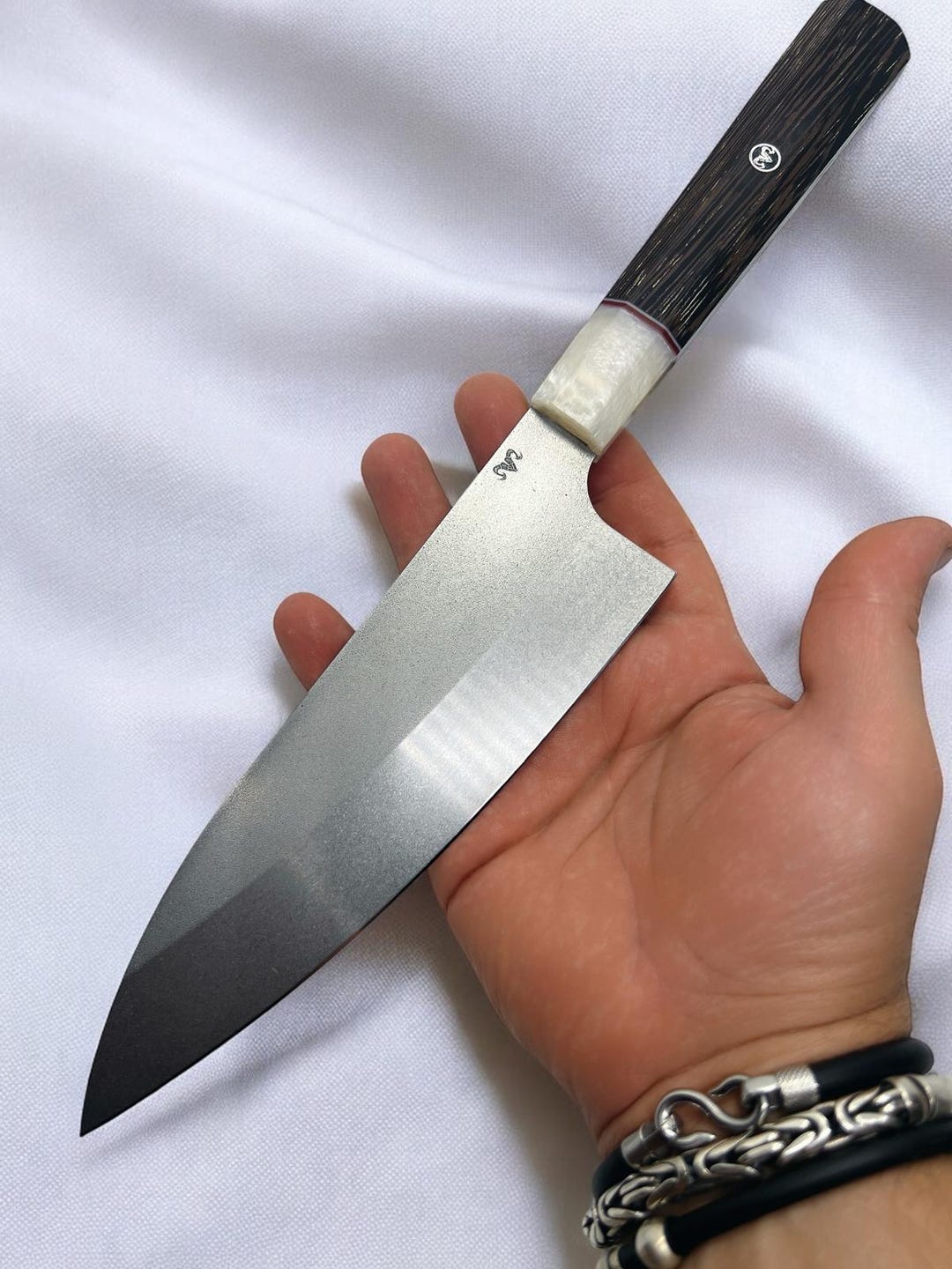 Chef Knife, Handle Knife, Kitchen Knife, N690 Steel, Handmade Knife - Etsy