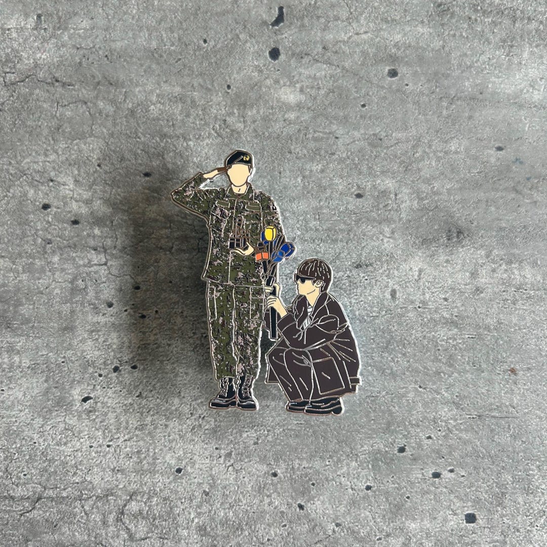 2seok - BTS Jung Hoseok Kim Seokjin Enamel Pin - Etsy