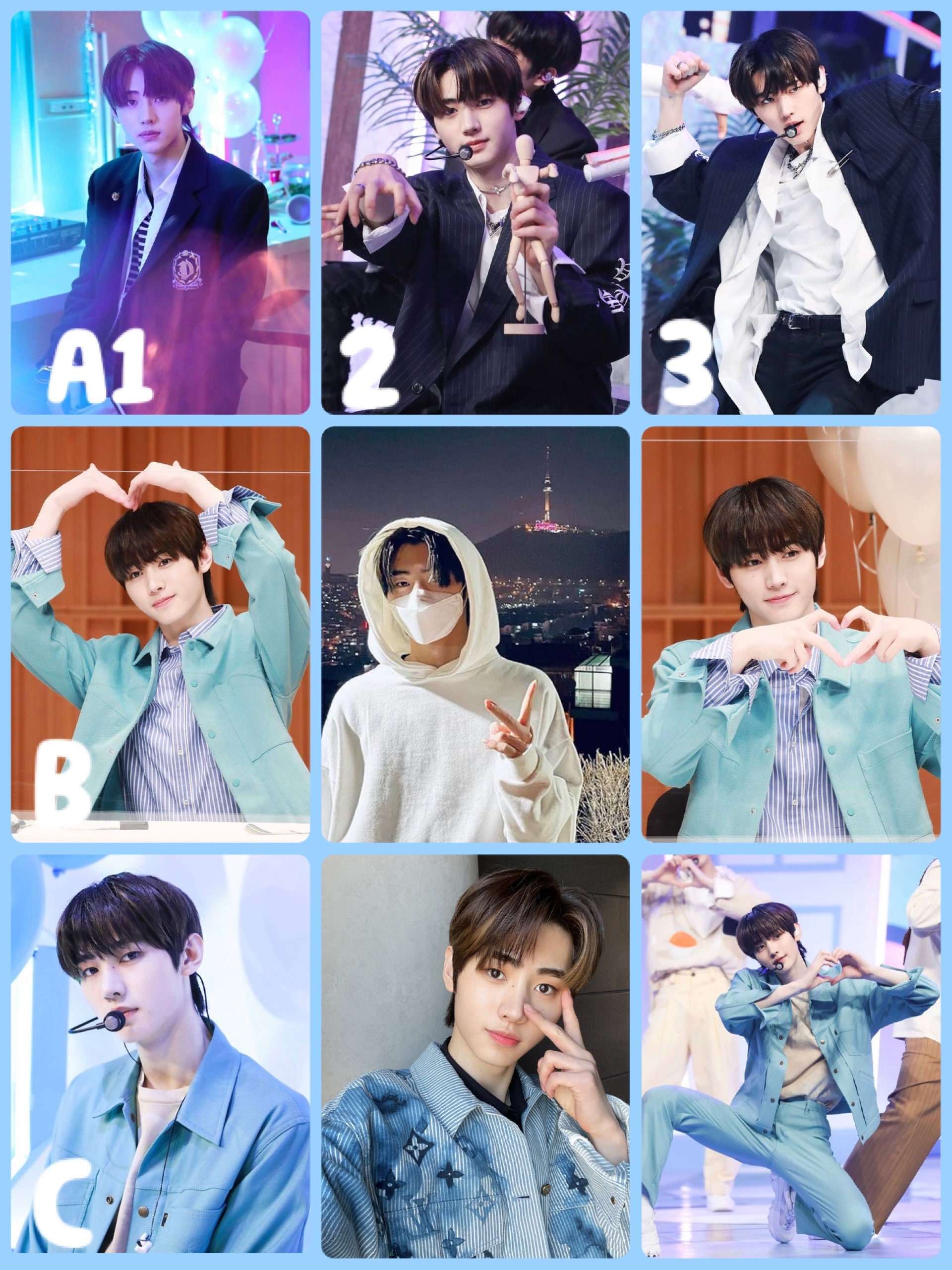 SEVENTEEN Selfie/Selca stickers Papercraft Stickers etna.com.pe