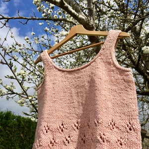 KNITTING PATTERN, Simple Summer Top Pattern - Etsy