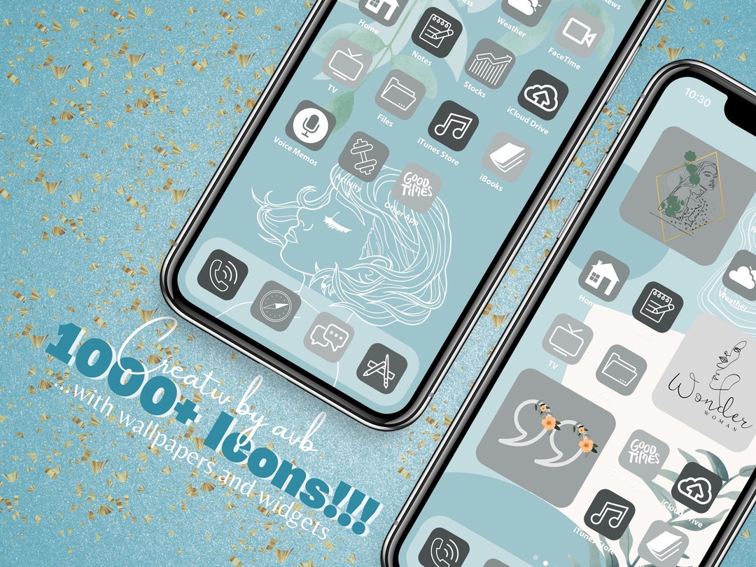 Marine App Icons (includes Wallpapers and Widgets!) - Etsy