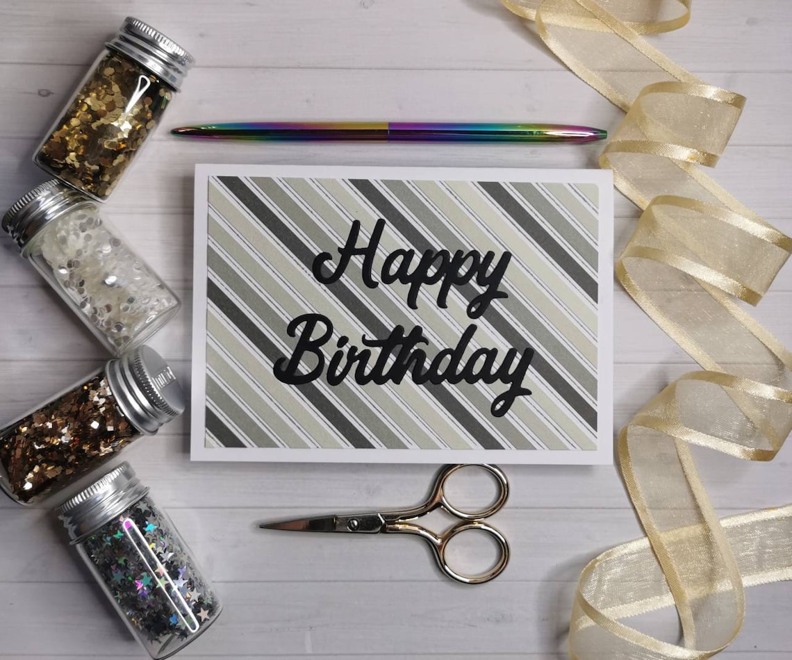 Birthday Card Happy Birthday Card Gender Neutral Card | Etsy