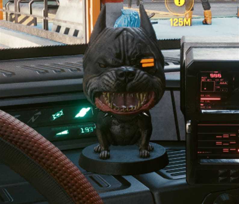 Cyberpunk 2077 Bobblehead Dog - Etsy