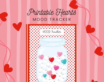 Heart Mood Tracker - Etsy