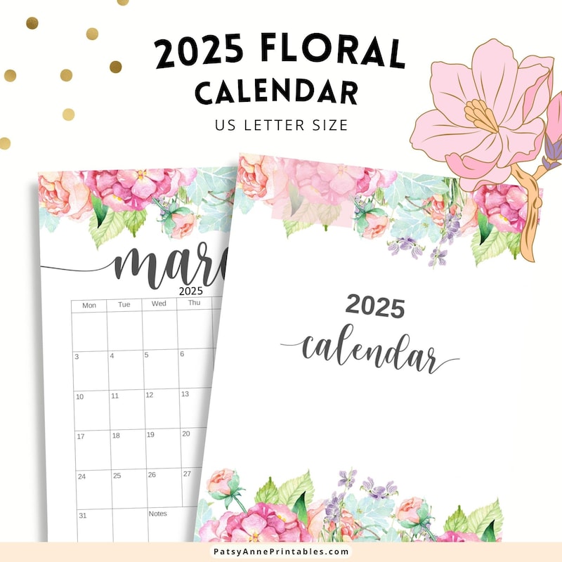 Floral Printables - Etsy