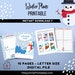 Winter Plans Printable Cute Snowman Planner Printable - Etsy