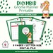 December Gnome Planner Printable Instant Download - Etsy
