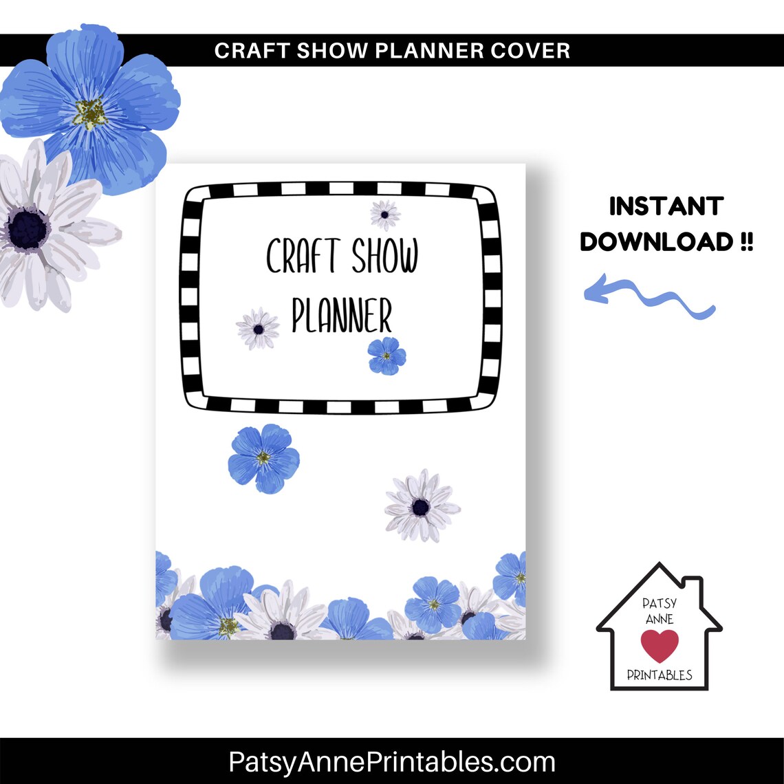 Craft Show Planner, Craft Show Planner Printable, Craft Fair Planner ...