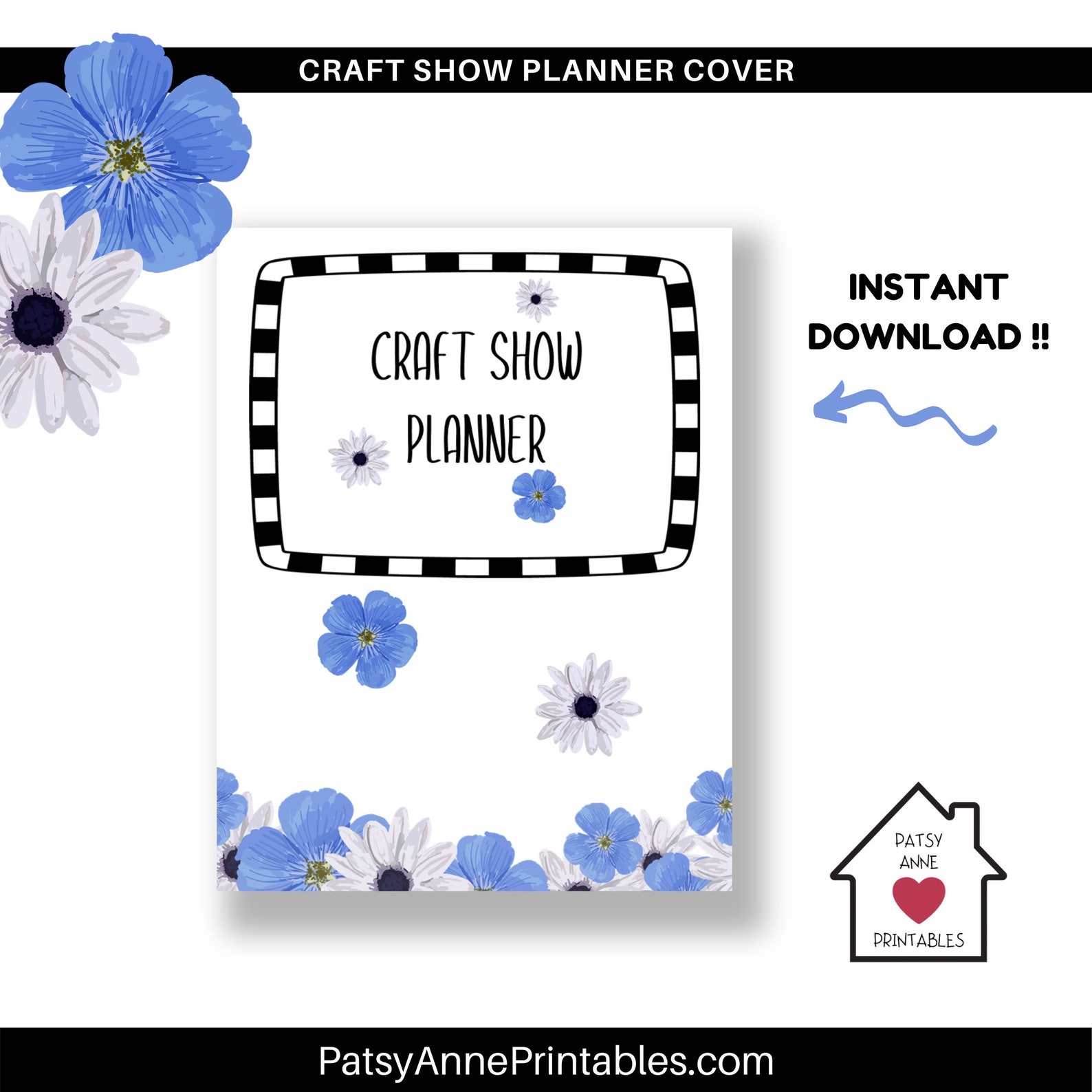 Craft Show Planner, Craft Show Planner Printable, Craft Fair Planner ...