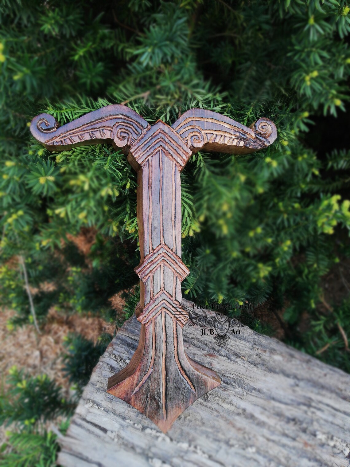 IRMINSUL for Hanging Wooden Irminsul Heathen World Pillar - Etsy