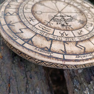 RUNIC CALENDAR Half-month Rule of the Runes the Zodiac Eight Holidays ...