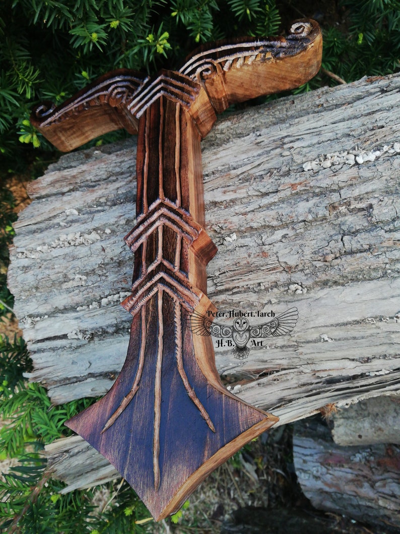 IRMINSUL for Hanging Wooden Irminsul Heathen World Pillar - Etsy Singapore