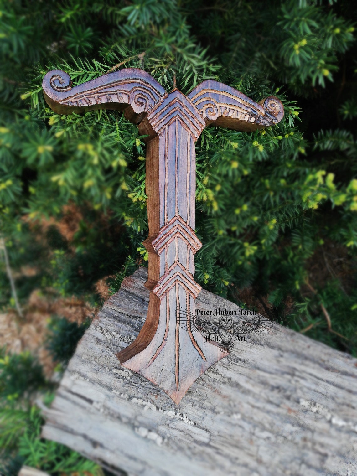 IRMINSUL for Hanging Wooden Irminsul Heathen World Pillar - Etsy