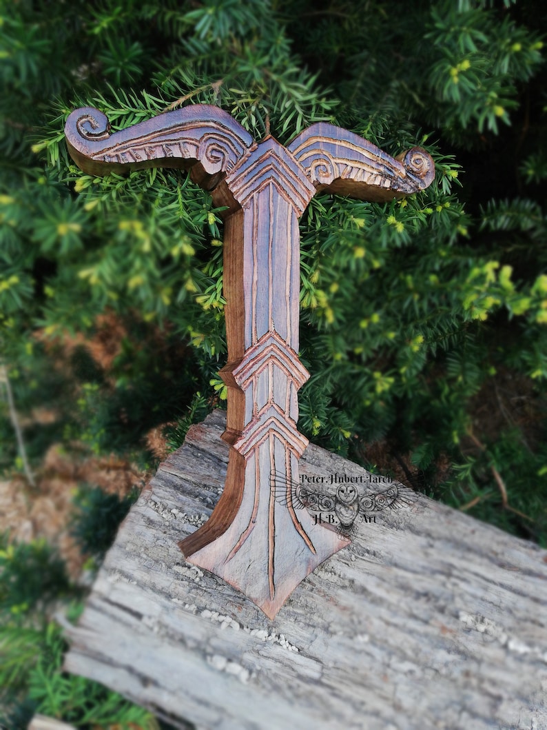IRMINSUL for Hanging Wooden Irminsul Heathen World Pillar - Etsy