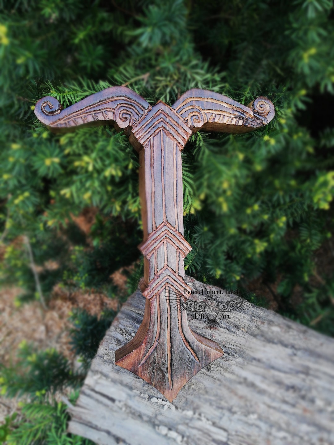IRMINSUL for Hanging Wooden Irminsul Heathen World Pillar - Etsy
