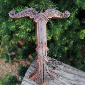 IRMINSUL for Hanging Wooden Irminsul Heathen World Pillar - Etsy
