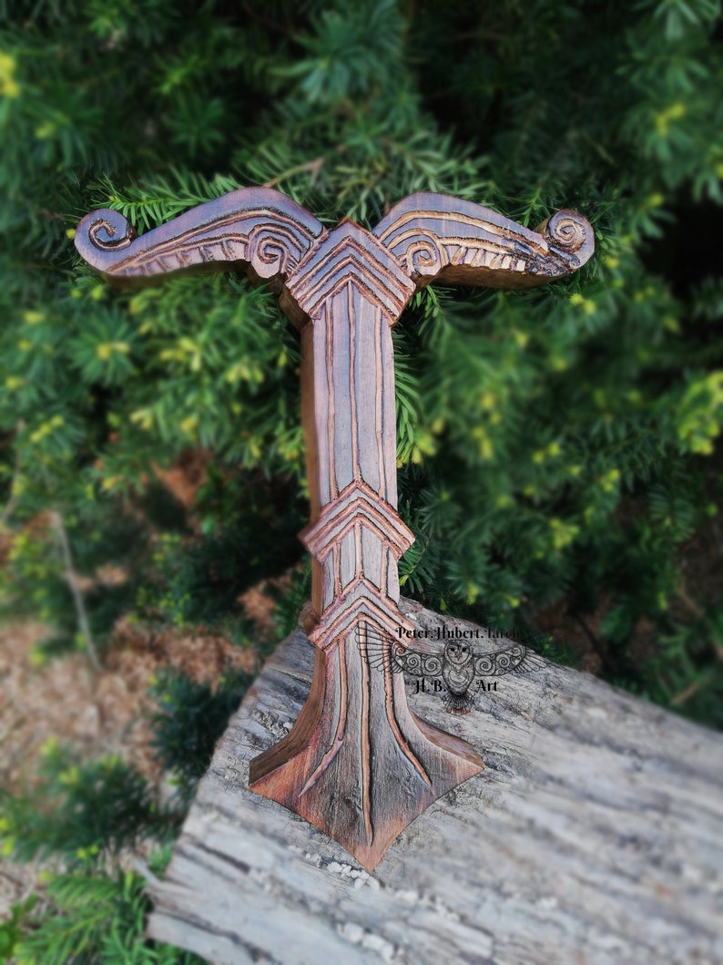 IRMINSUL for Hanging Wooden Irminsul Heathen World Pillar - Etsy