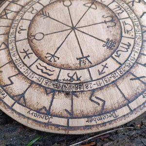 RUNIC CALENDAR Half-month Rule of the Runes the Zodiac Eight Holidays ...