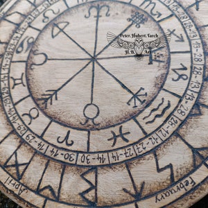 RUNIC CALENDAR Half-month Rule of the Runes the Zodiac Eight Holidays ...