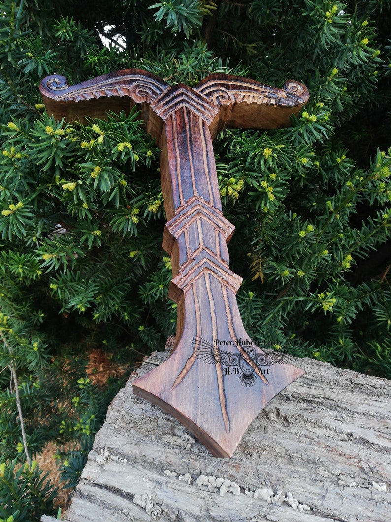 IRMINSUL for Hanging Wooden Irminsul Heathen World Pillar - Etsy