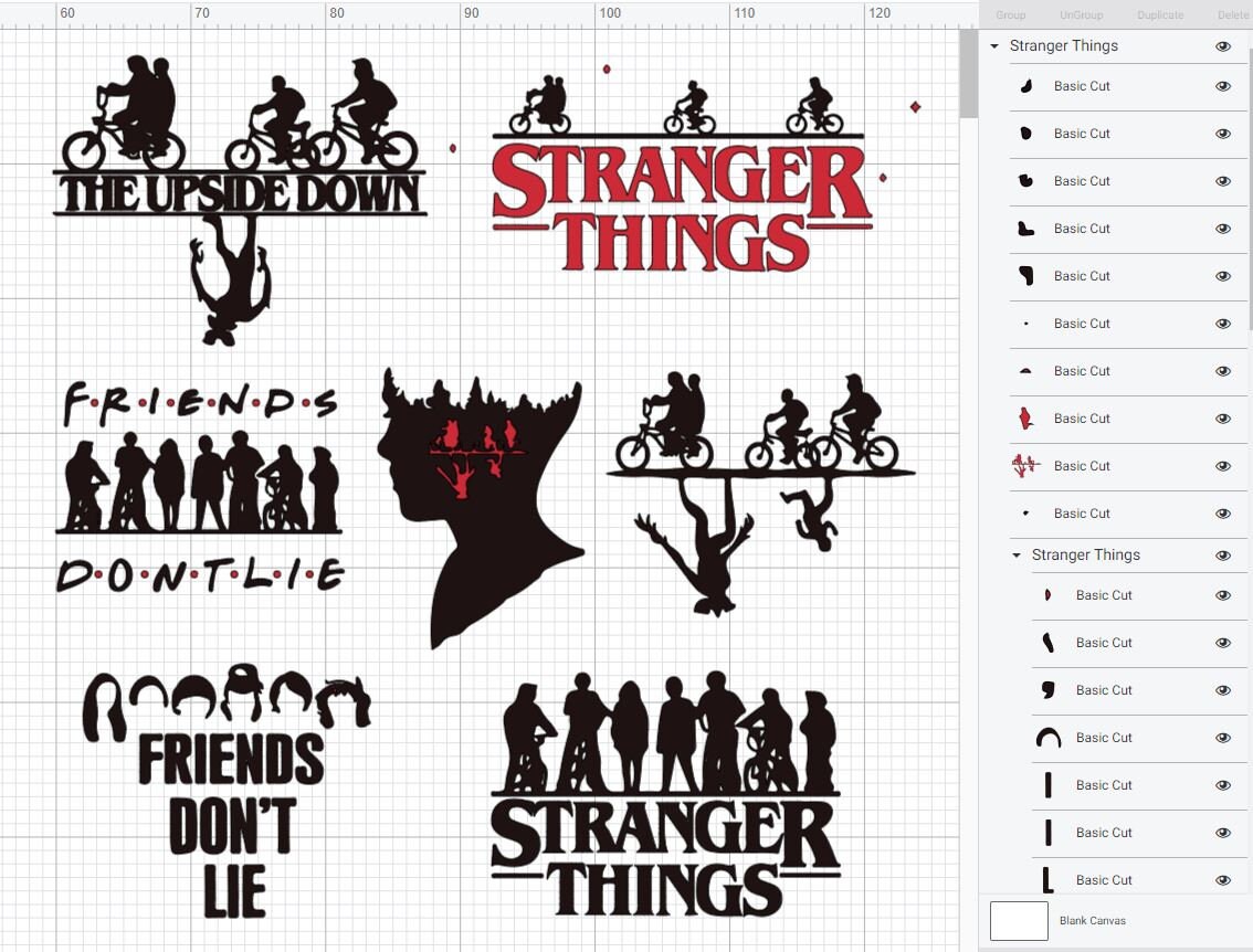 Stranger Things Svg Bundle Stranger Things Svg file for | Etsy