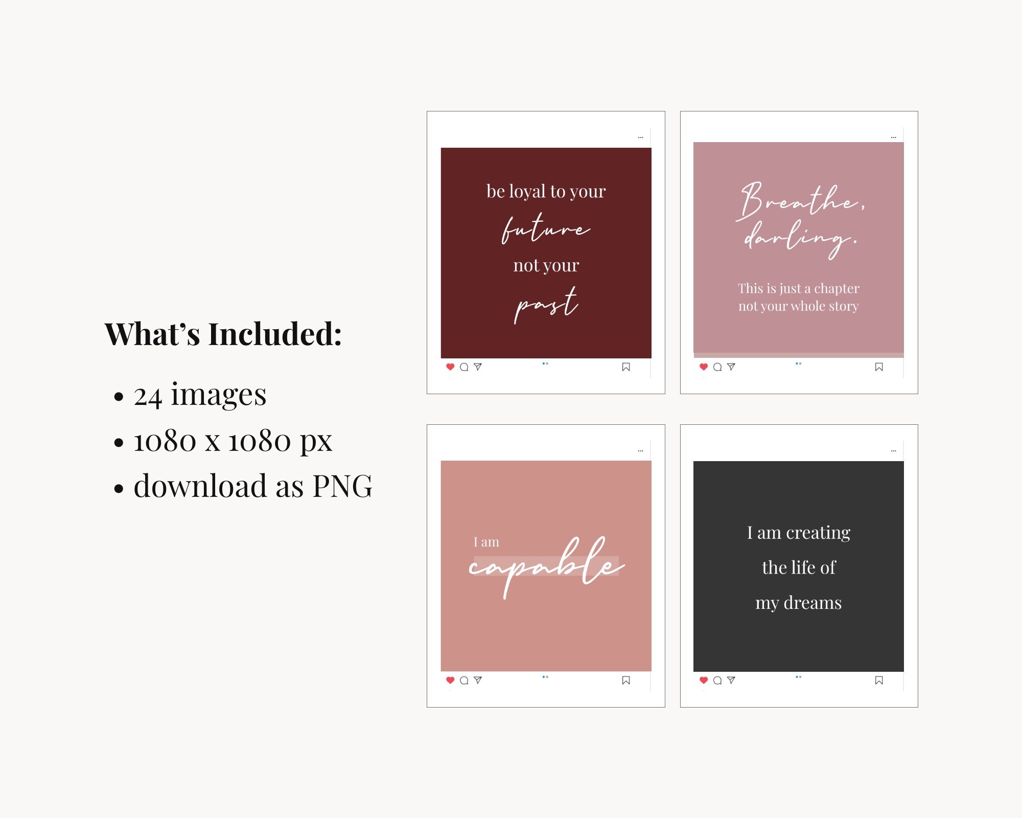 24 Self Motivational Aesthetic Instagram Quotes Posts in Warm ...