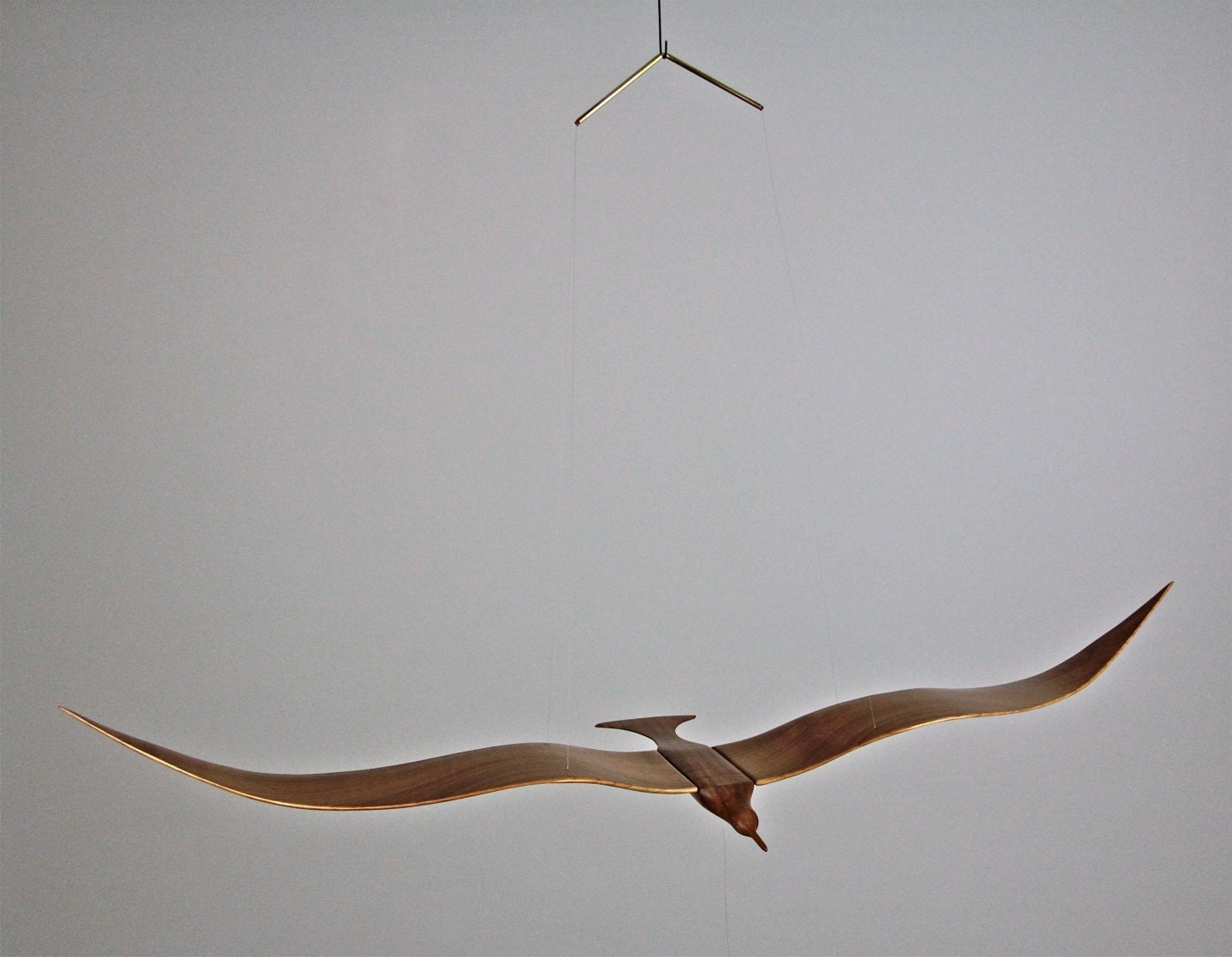 Hand Made British Hard Wood Seagull Bird Mobile in 31 - Etsy