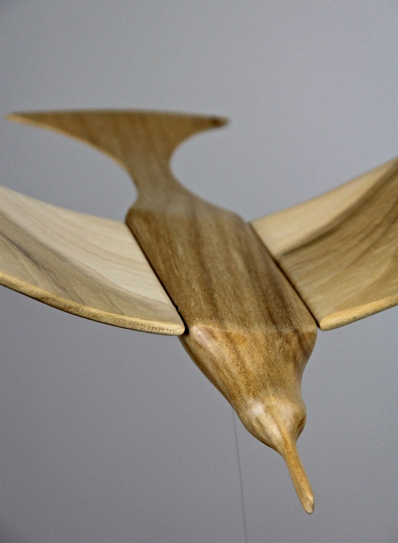 Hand Made British Hard Wood Seagull Bird Mobile in 31 - Etsy