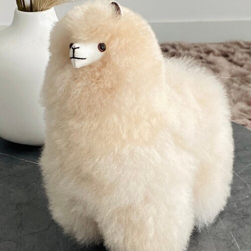 Alpaca Fur Toy Extremely Soft / Alpaca Stuffed Animal Plush - Etsy