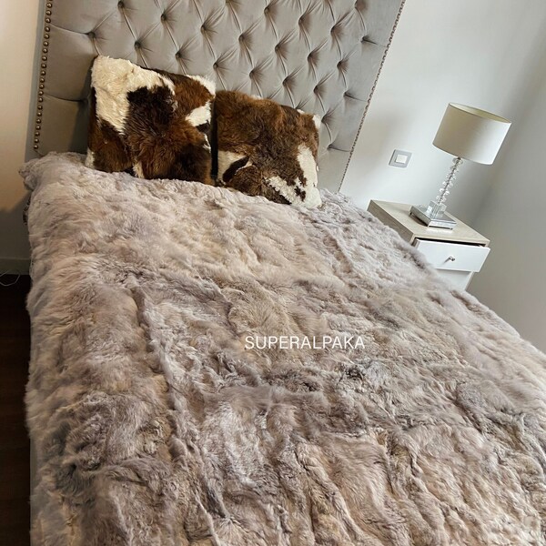 Fur Bedspread - Etsy