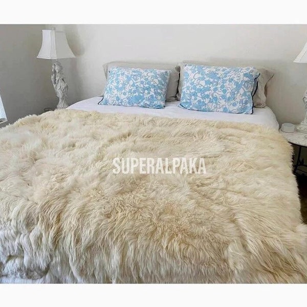Faux Fur Bedspread - Etsy