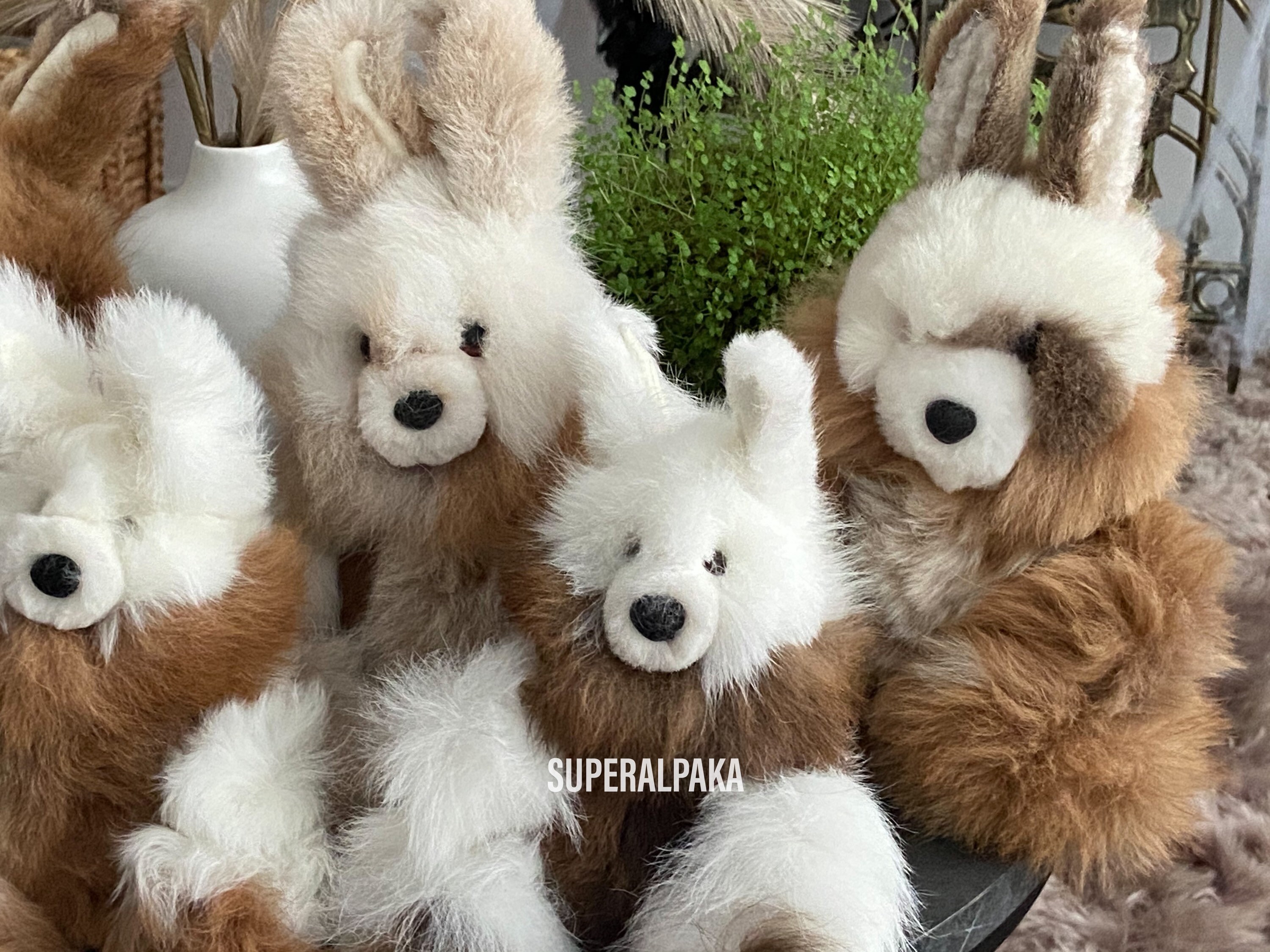 Rabbit Fur Toy Made From 100% Alpaca Fur Extremely Soft / - Etsy