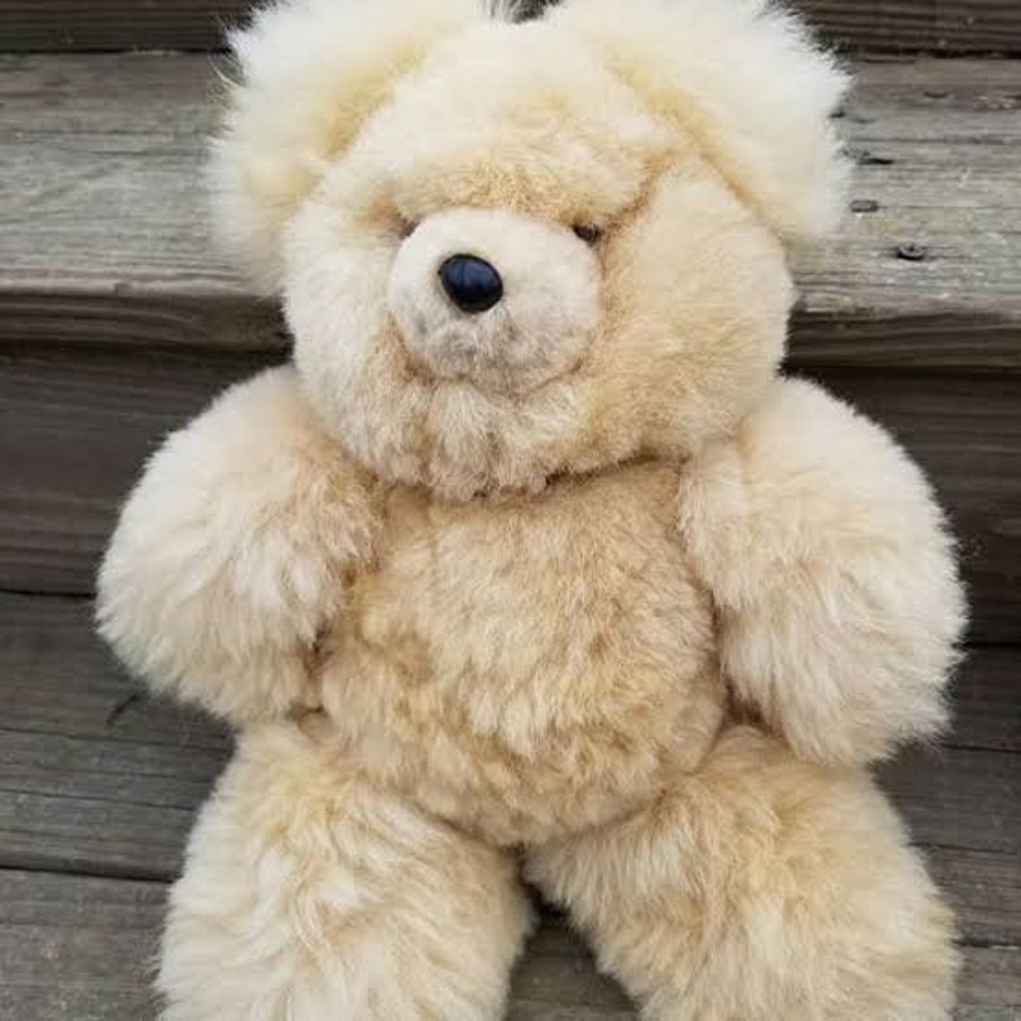 Large Alpaca Teddy Bear Stuffed Alpaca Toy Extremely Soft - Etsy