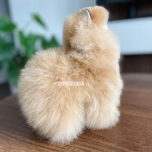Alpaca fur toy extremely soft / Alpaca Stuffed Animal Plush Alpaca Fur / Llama fur teddy alpaca ...