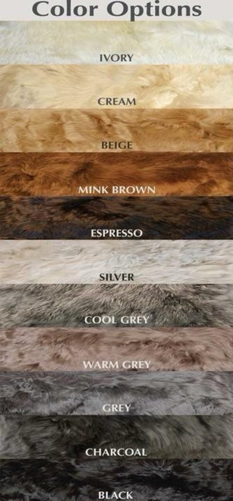 Customize Your Alpaca Rug Handmade in Peru Alpaca Real Fur | Etsy