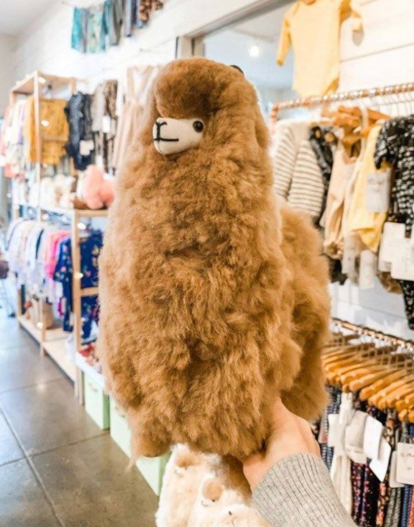 Alpaca Fur Toy Extremely Soft / Alpaca Stuffed Animal Plush - Etsy