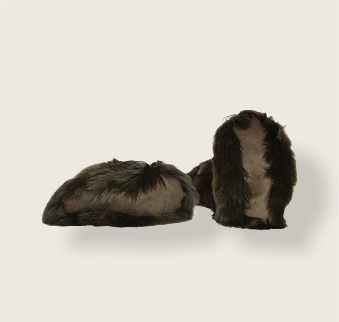 Chocolate Alpaca fur boots alpaca boots from Peru unisex | Etsy