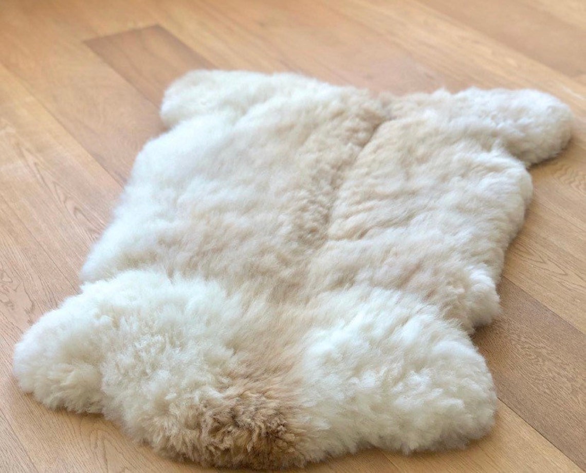 Luxurious genuine Alpaca fur rug Alpaca real fur rug Plush | Etsy