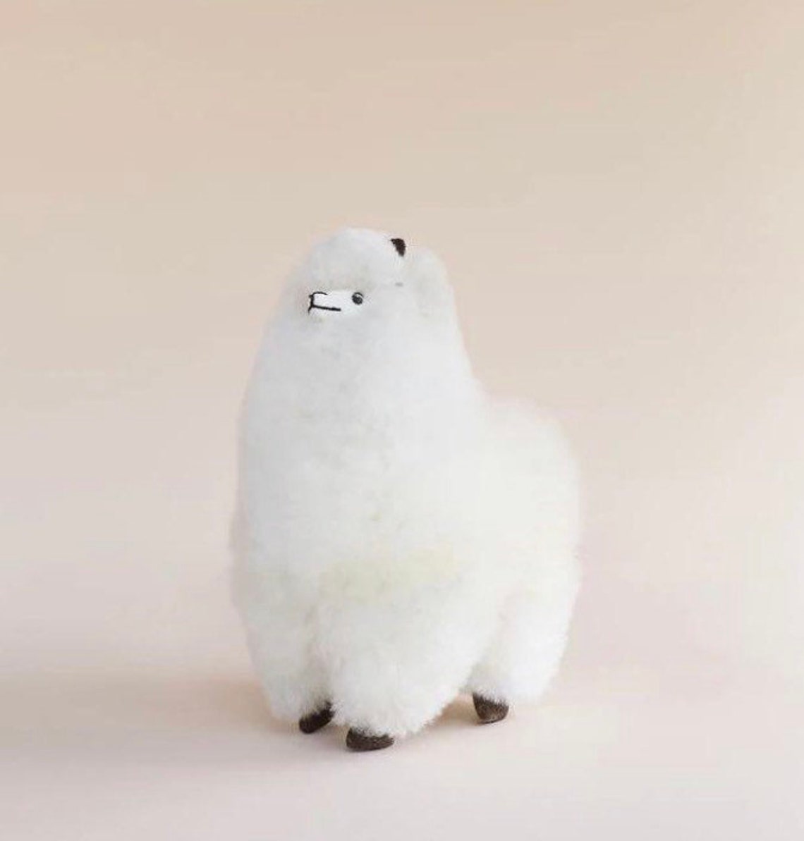 Alpaca fur toy extremely soft / Alpaca Stuffed Animal Plush | Etsy