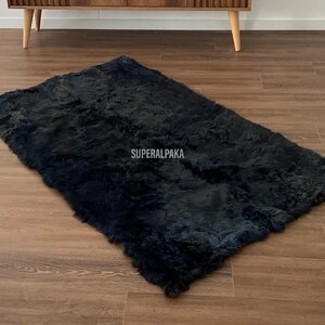 Customize Your Alpaca Rug Handmade in Peru, Alpaca Real Fur Rug Carpet ...