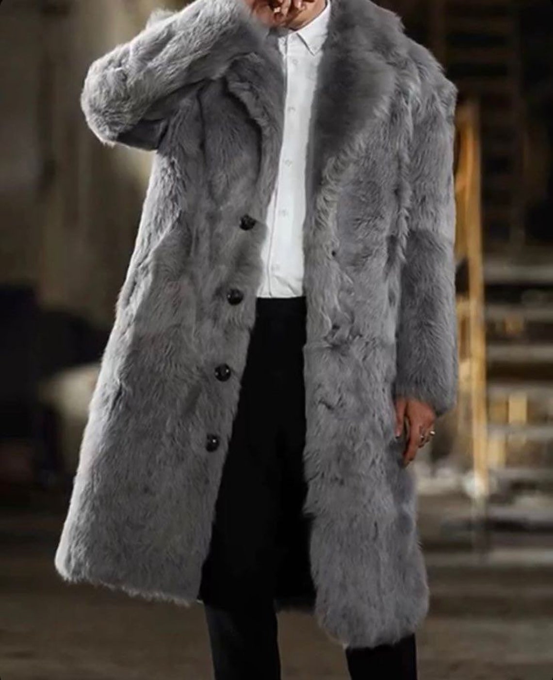 Unisex Alpaca Elegant Fur Coat handmade in Peru Luxurious | Etsy