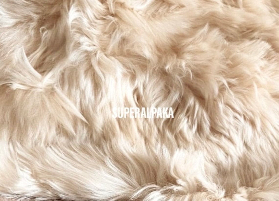 Customize Your Alpaca Rug Handmade in Peru Alpaca Real Fur - Etsy