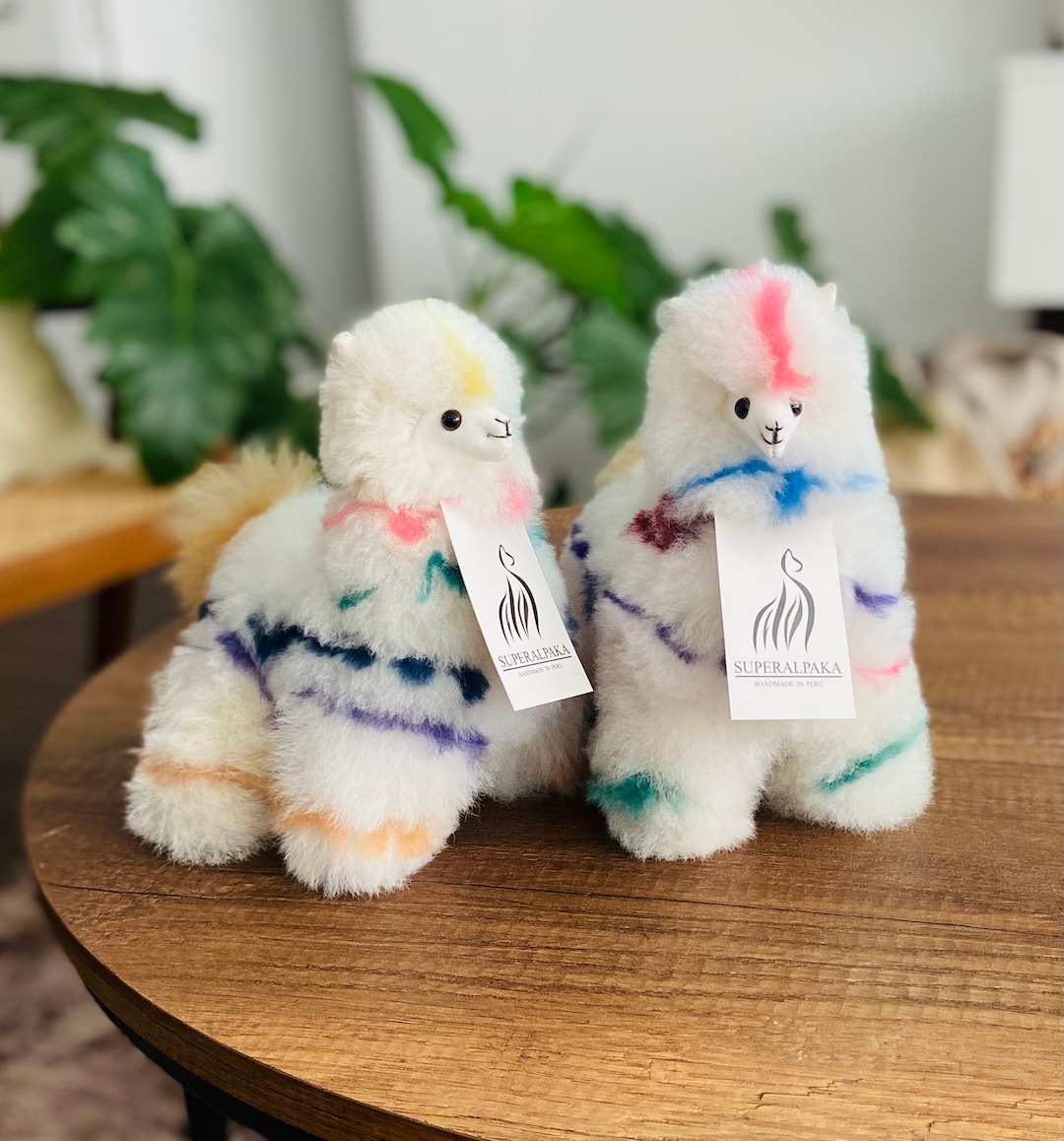 Alpaca Fur Toy LIMITED EDITION Extremely Soft / Alpaca Stuffed Animal ...