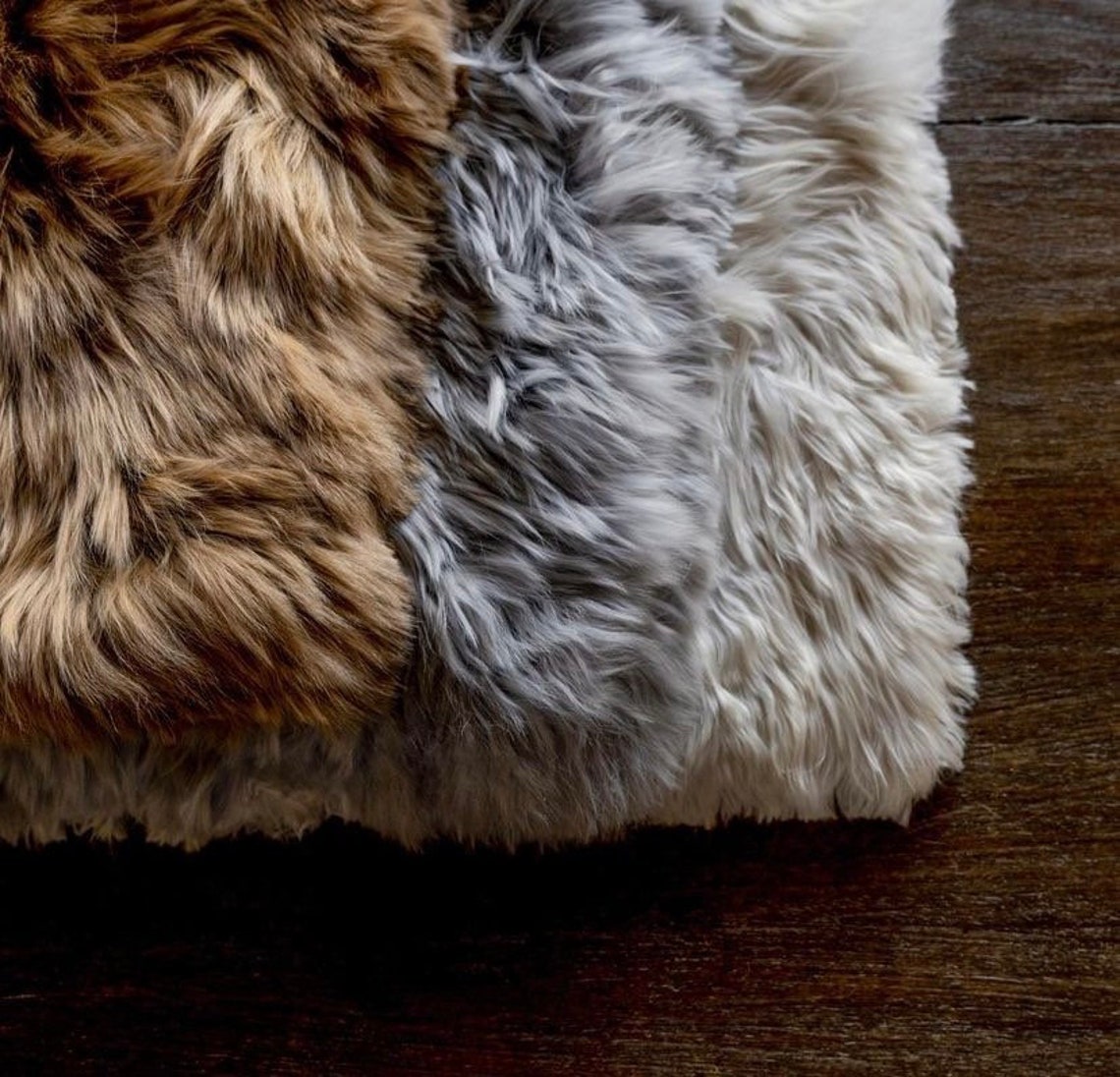 Customize Your Alpaca Rug Handmade in Peru Alpaca Real Fur | Etsy