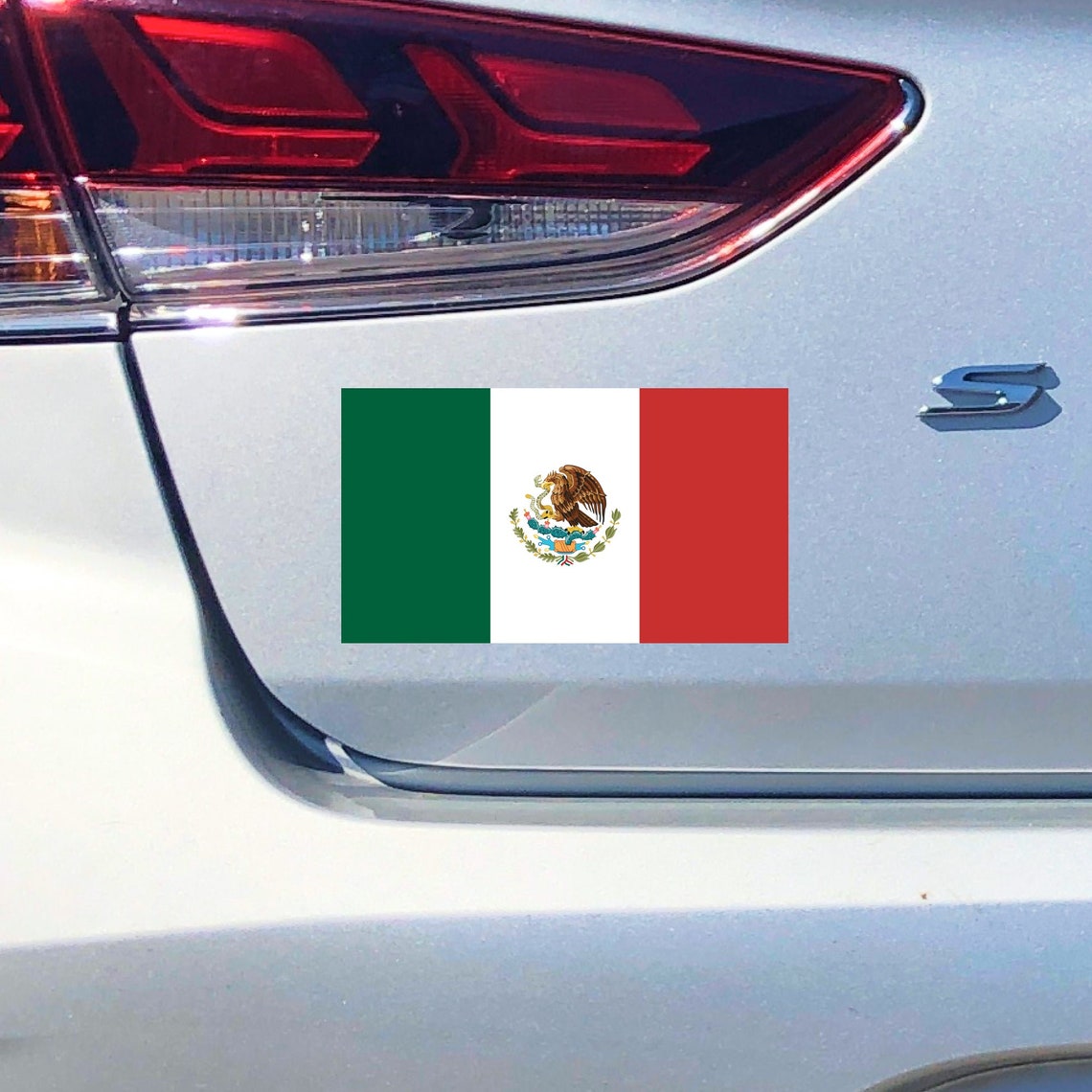 Mexico Flag Decal - Waterproof Mexico Sticker for Your Car, Truck ...